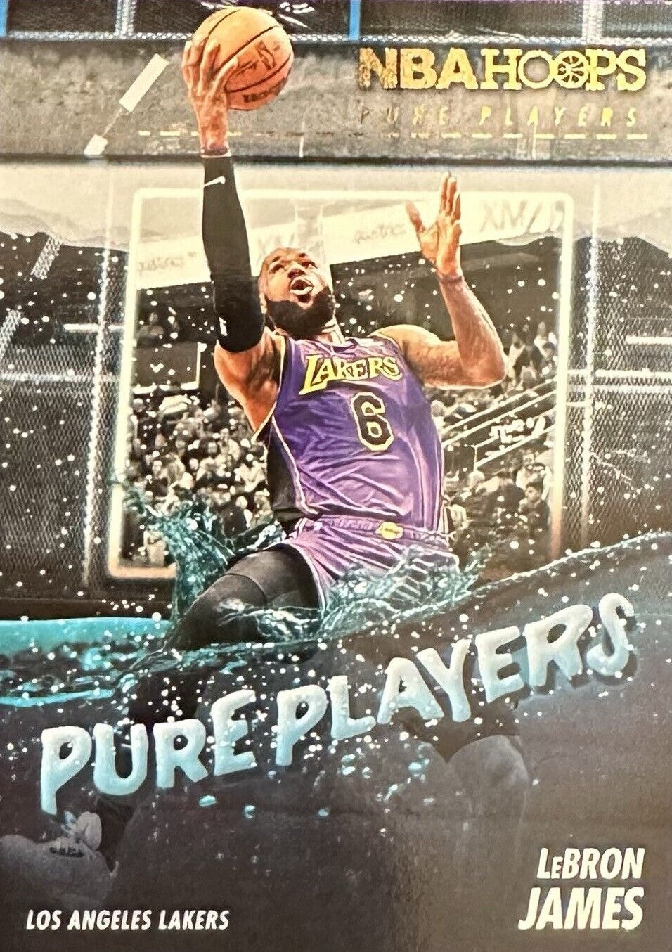 LeBron James 2023 2024 Hoops Pure Players Series Mint Card #4 Winter V ...