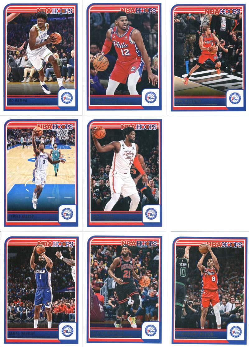 Philadelphia 76ers 2023 2024 Hoops Factory Sealed Team Set | The ...
