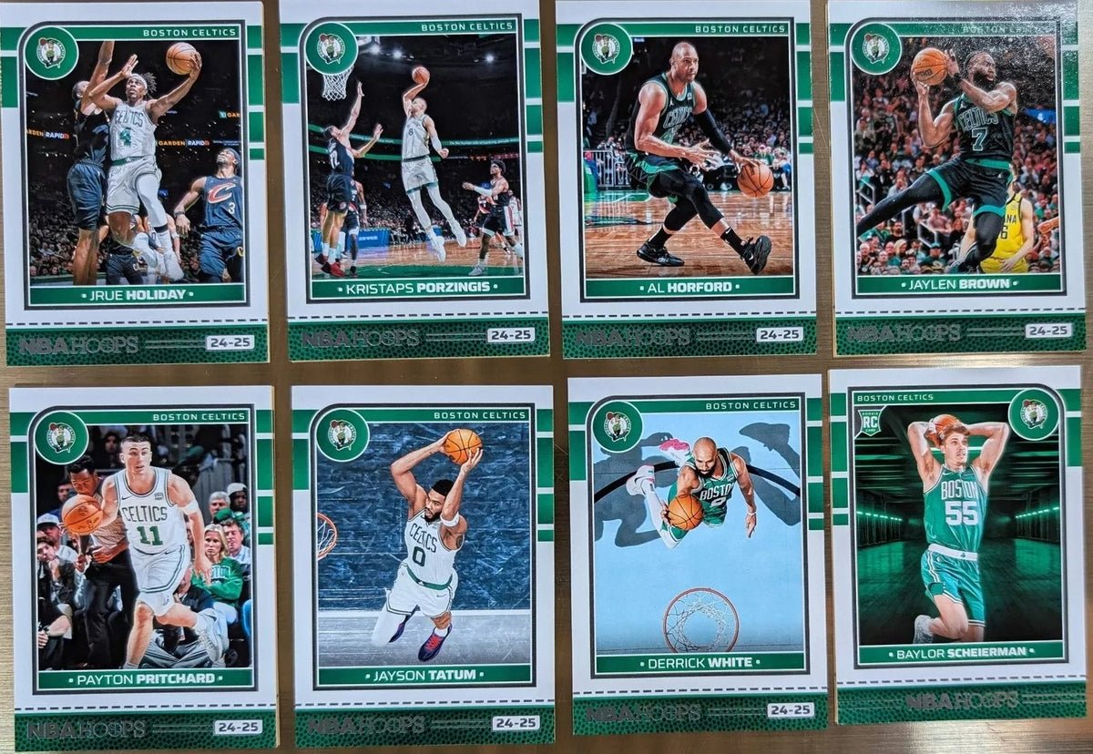 Boston Celtics 2024 2025 Hoops Factory Sealed 8 Card Team Set with Jay ...