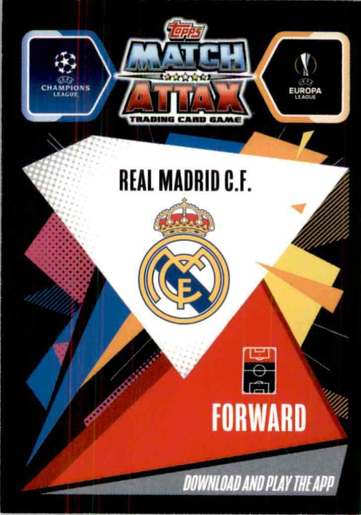 Karim Benzema 2020 2021 Topps Match Attax Golden Goalscorers Series Mi ...