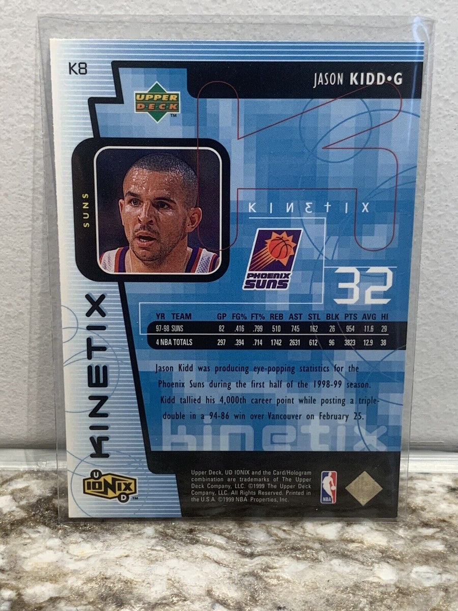 Jason Kidd 1999 Upper Deck Ionix Kinetix Series Mint Card #K8 | The ...