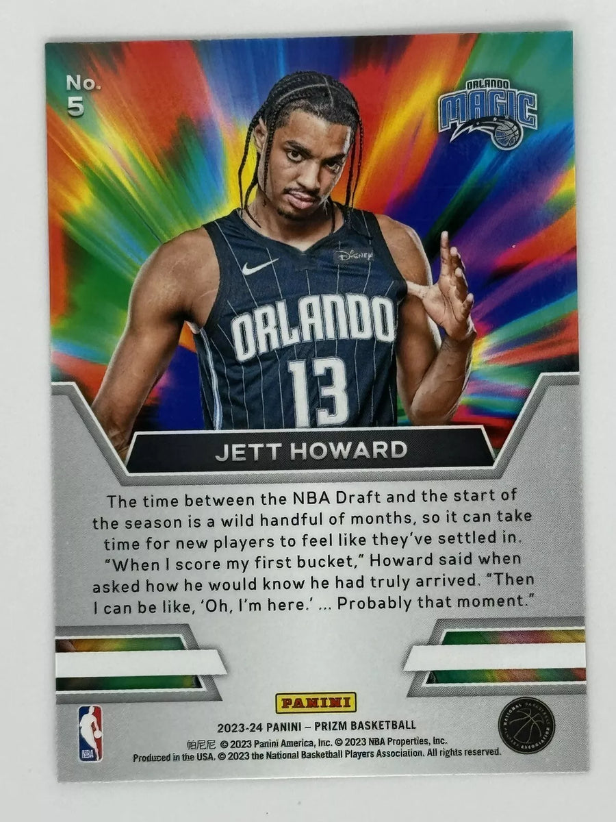 Jett Howard 2023 2024 Panini Prizm Instant Impact Series Mint ROOKIE C ...