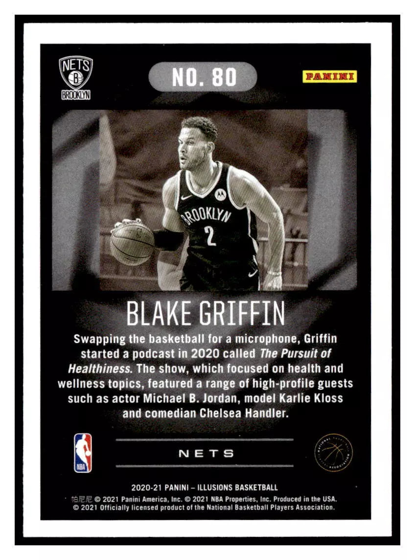 Blake Griffin 2020 2021 Panini Illusions Series Mint Card #80 | The ...
