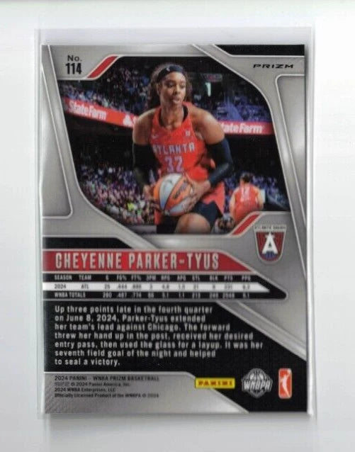 Cheyenne Parker-Tyus 2024 2025 Panini Prizm Green WNBA Series Mint Car ...