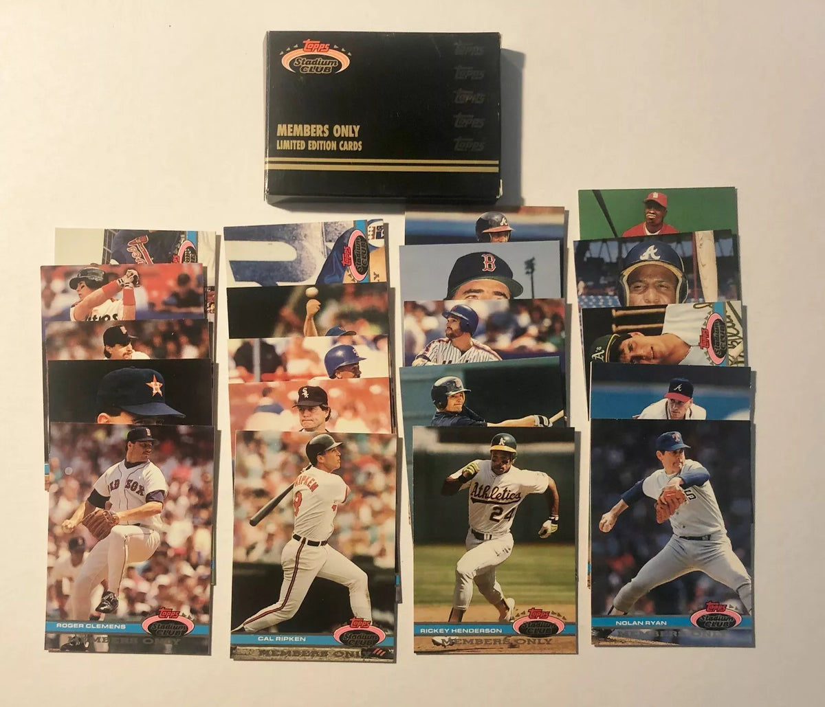 1991 Stadium Club MEMBERS ONLY 20 Card Set | The Strictly Mint Card Co ...
