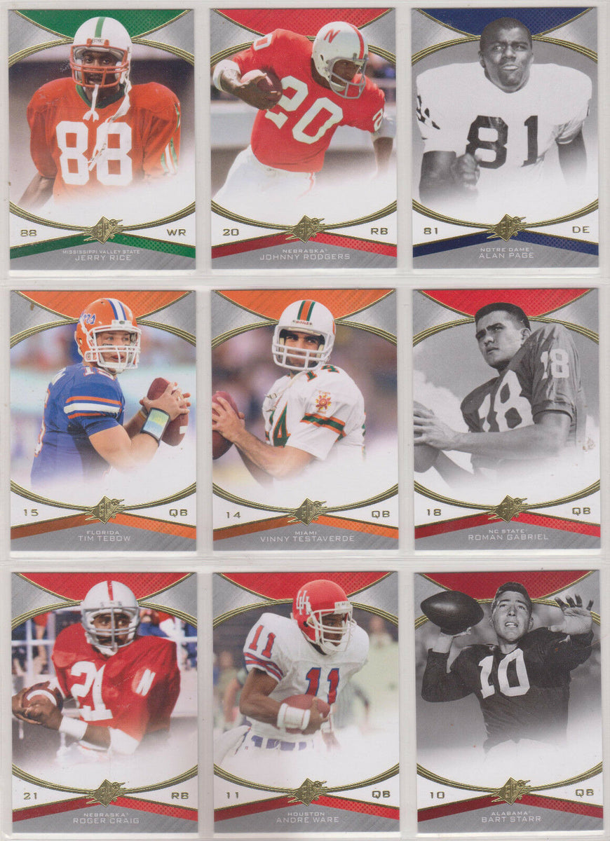 2013 Upper Deck SPx Football Series Complete Mint Set with Lots of Sta ...