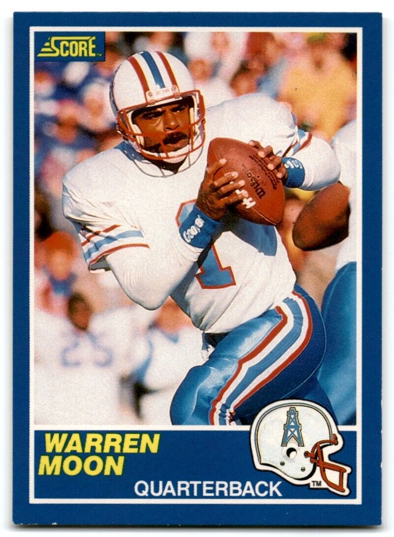 Warren Moon 1989 Score Series Mint Card #15 | The Strictly Mint Card Co ...