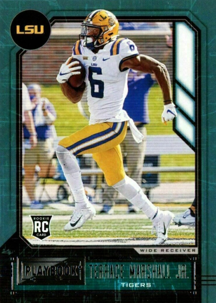 Terrace Marshall Jr. 2021 Panini Chronicles Playbook Draft Picks Serie ...