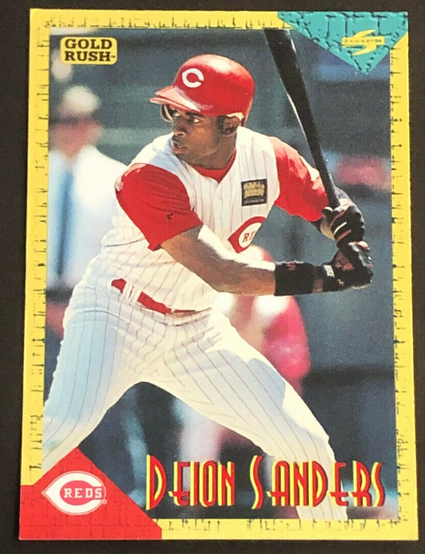 Deion Sanders 1994 Score Rookie Traded Gold Rush Series Mint Card #RT5 ...