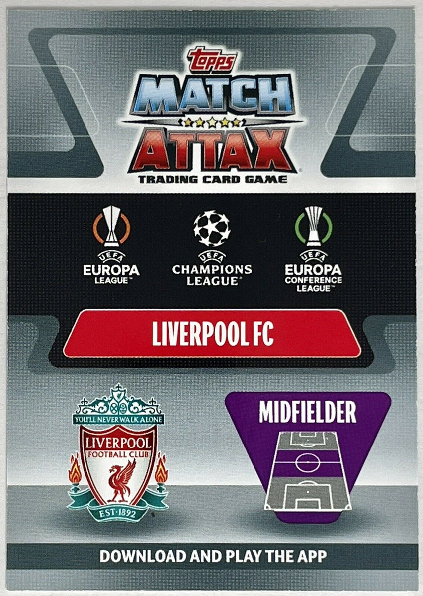 Jordan Henderson 2021 2022 Topps Match Attax Signature Style Series Mi ...